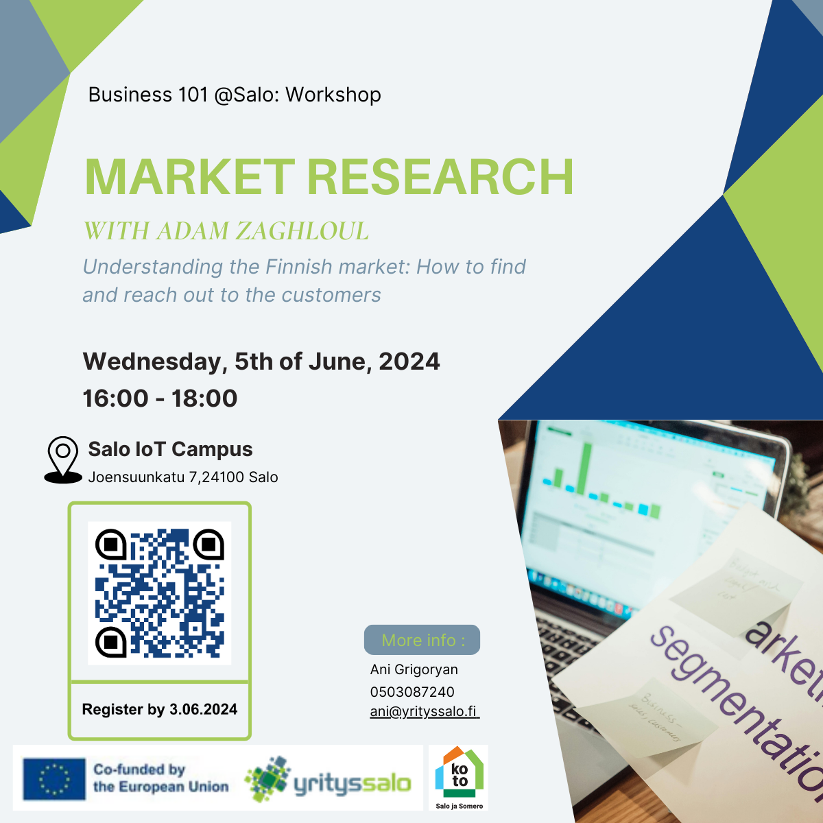 Market Research Workshop - Salon Tapahtumat